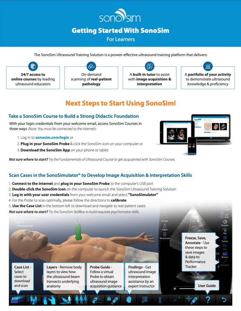 Onboarding – SonoSim